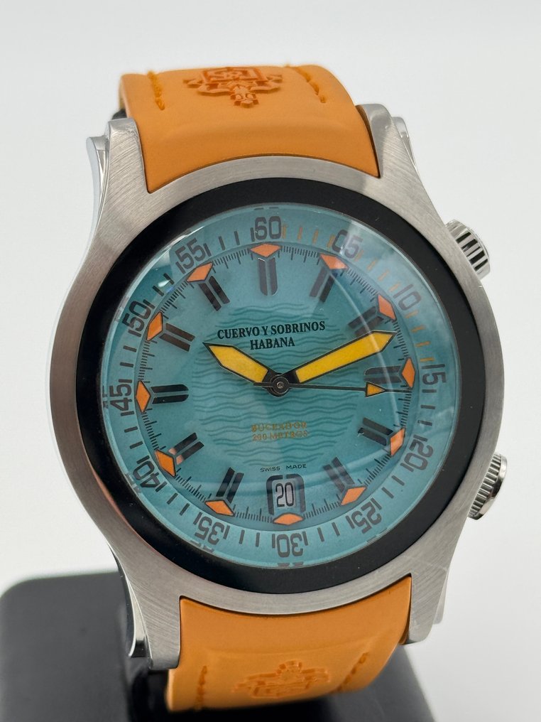 Cuervo y Sobrinos - Buceador Robusto Diver Super Compressor - 2806 ...