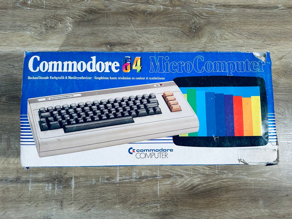 Commodore 64 + 1541 Floppy Disk BOXED - Computer (2) - In Originalverpackung - auktion Catawiki