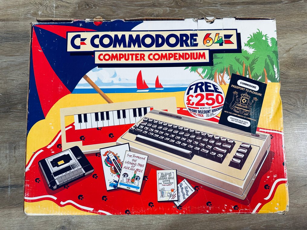Commodore 64 +1530 Datassette Unit C2N + Commodore Music Maker ...