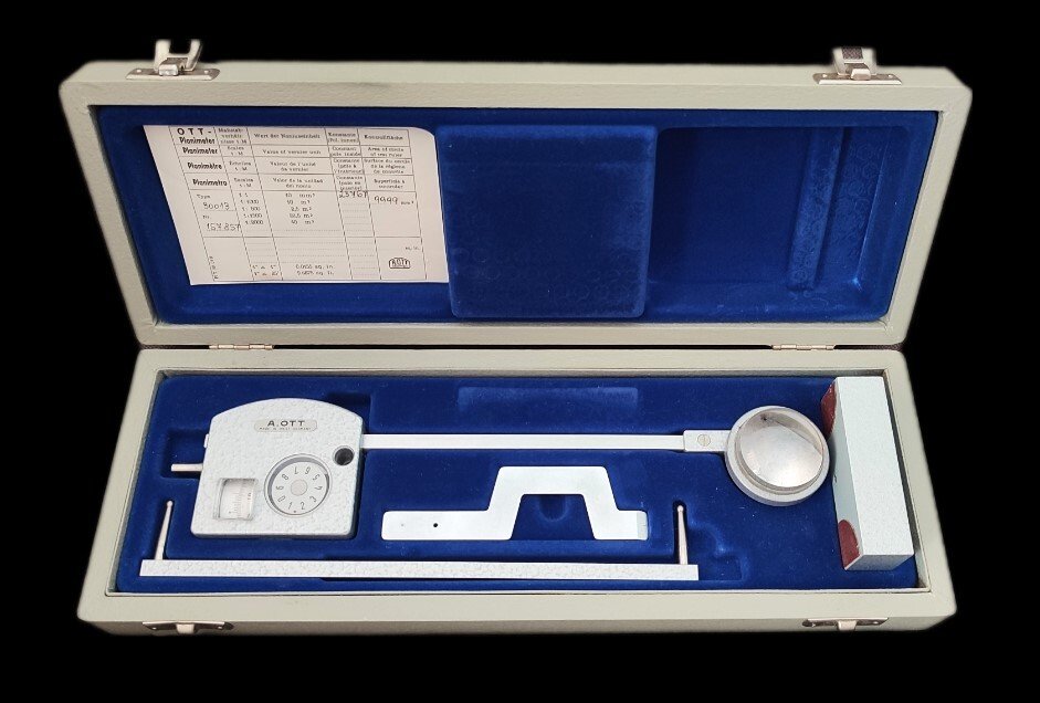 Planimeter - Vintage A. OTT Planimeter - Type 34 in its original box ...