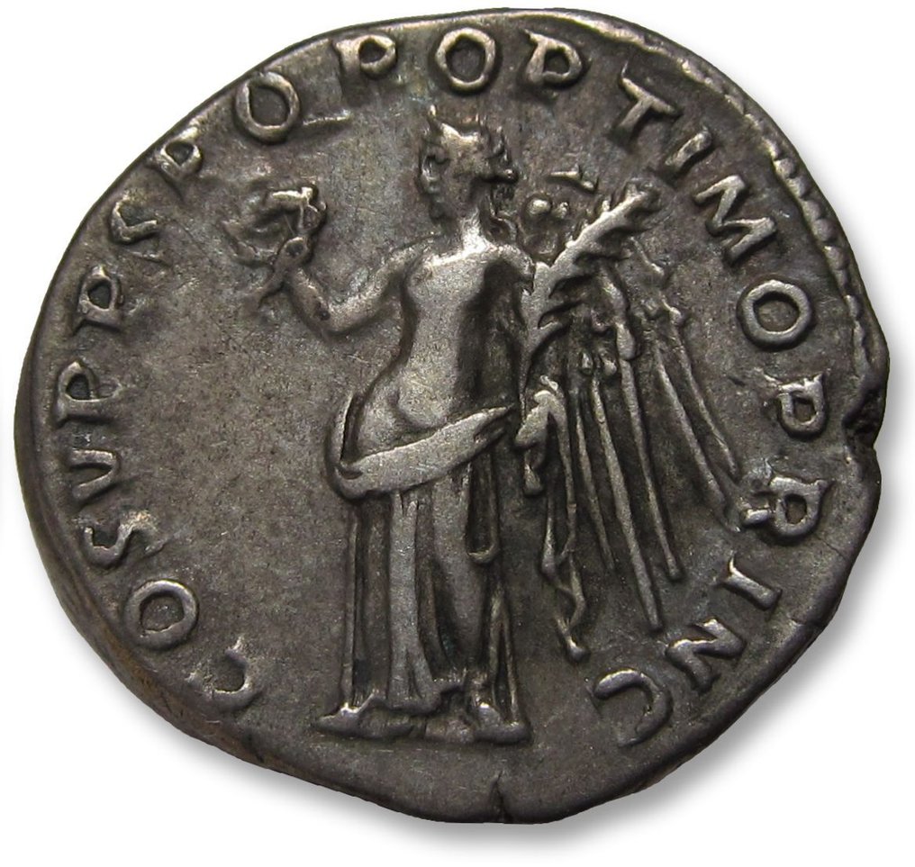 Roman Empire. Trajan (AD 98-117). Denarius Rome mint 103-111 A.D. - COS ...
