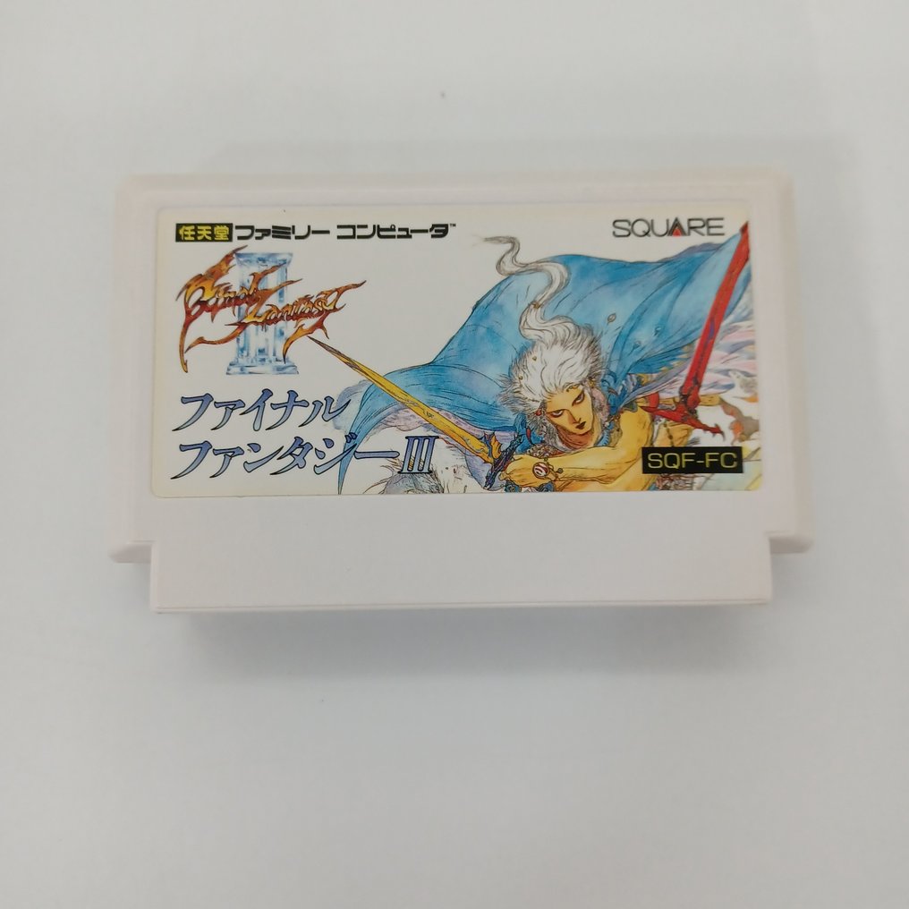 Nintendo - Famicom (Japanese NES) - Final Fantasy III (FF3) - Video ...