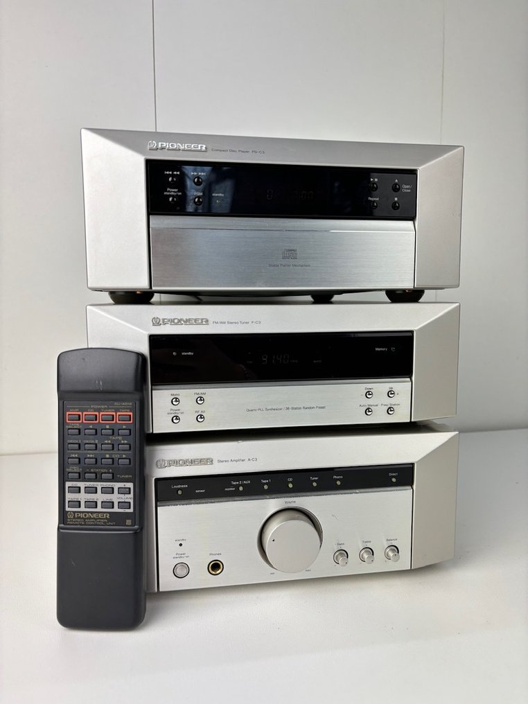 Pioneer - Amplificatore integrato a stato solido A-C3, Sintonizzatore F ...