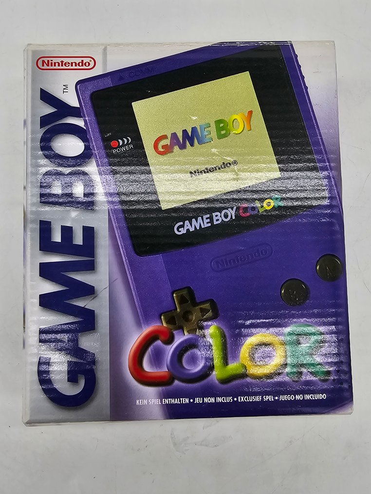 Nintendo - Gameboy Color - Purple Grape - beautiful condition - Video ...