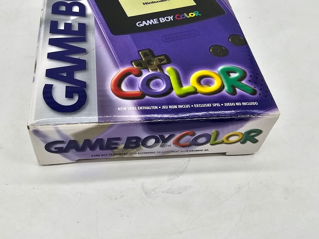 Nintendo - Gameboy Color - Purple Grape - beautiful condition - Video ...