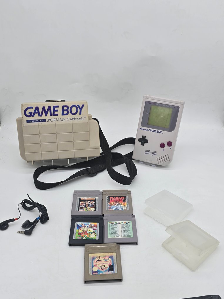Nintendo - Gameboy Classic - Dmg-01 1989 - Ascii Carrier Case ...