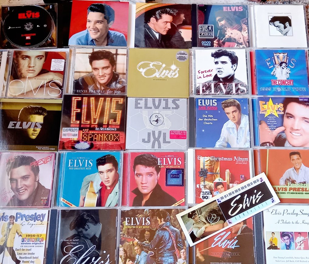Elvis Presley - Multiple artists - Huge magnificent collection of Elvis ...