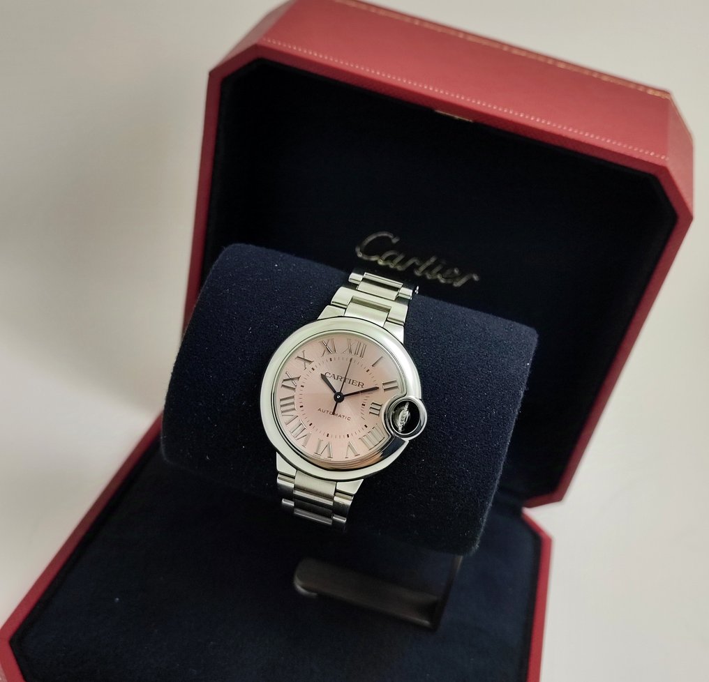 Cartier - Ballon Bleu de Cartier 33 "Pink Dial" - WSBB0068 - 女士 - 2020+ - Catawiki