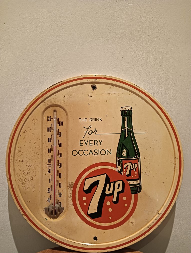 7up - Sign - Metal - auction online Catawiki
