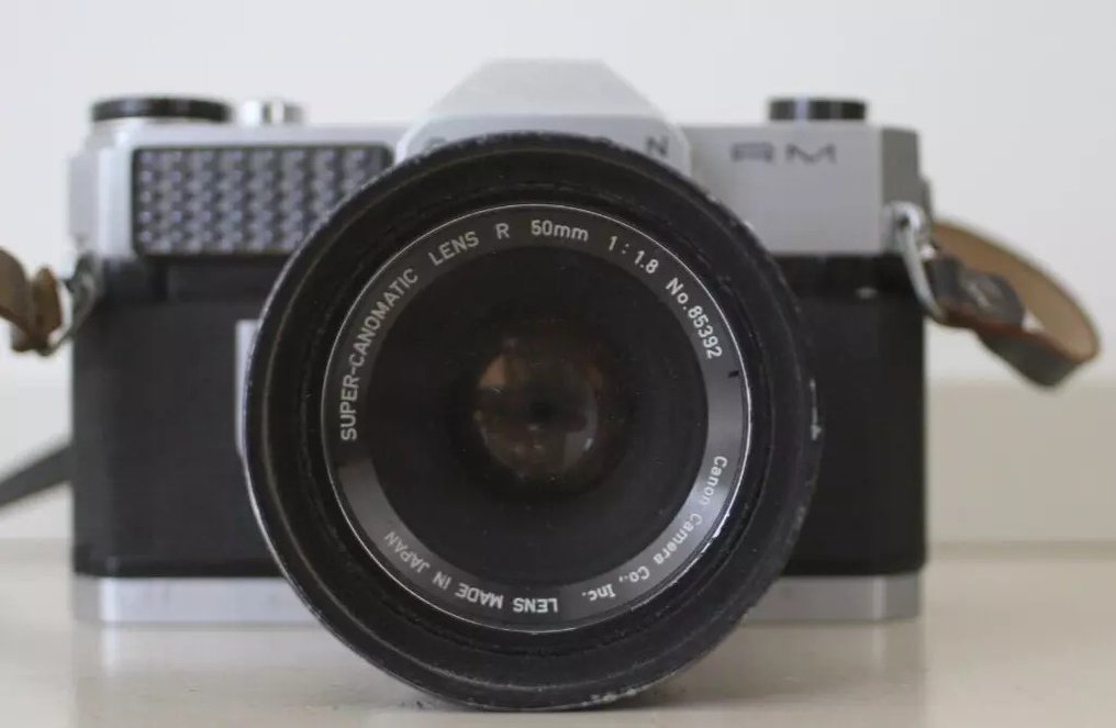 Canon Canonflex RM + Canon R 50mm F1.8 Single lens reflex camera (SLR ...