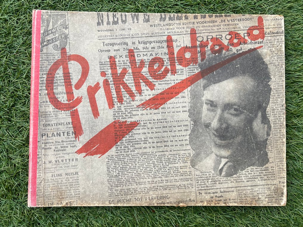 Netherlands - Dutch Military WW2 prisoner of War Camp book - POW - May ...