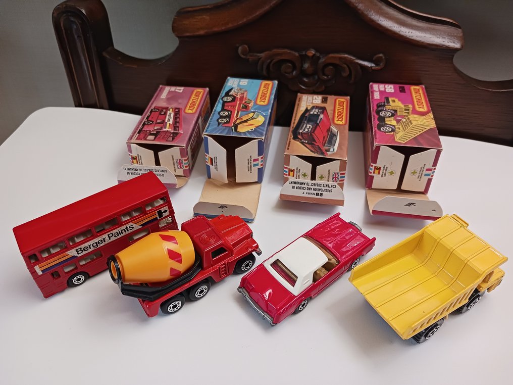 Matchbox - Modellbil (4) - Collection Of 4x Boxed Matchbox/Matchbox ...