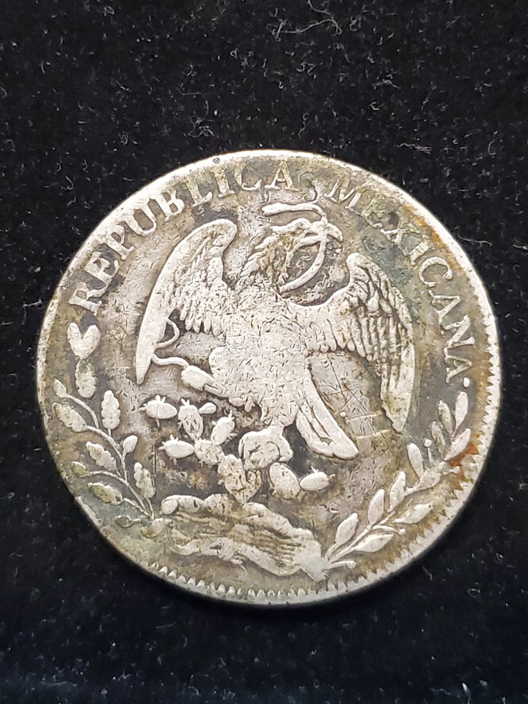 Macao. 8 Reales 1860 Circulated in China from the 19th century onwards (No Reserve Price ...