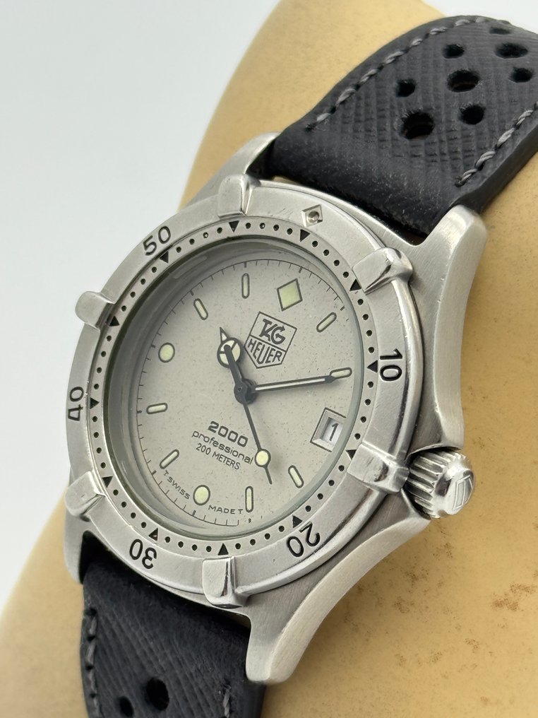 TAG Heuer - 2000 Professional 200 Meters - No Reserve Price - 962.213 - Unisex - 1980-1989 ...