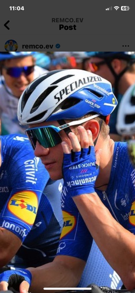 Quickstep - Cycling - Remco Evenepoel - 2021 - Racing helmet - auction ...