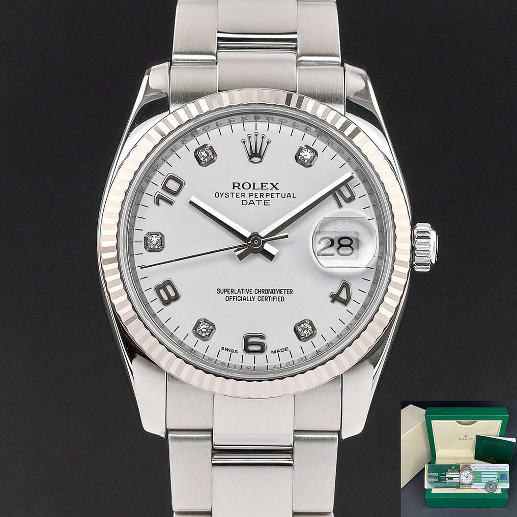 Rolex - Oyster Perpetual Date - 115234 - Unisex - 2015 - Catawiki