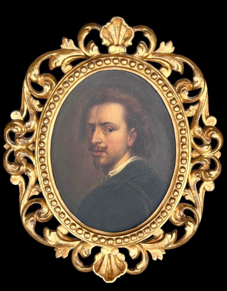 Italian School -XVIII, follower of Anthony van Dyck ( 1599 - 1641), Follower of - A late 18th ...