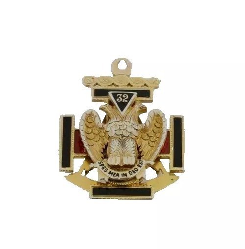 United Kingdom. Pendente massonico di rito scozzese Scozia. 32° grado ...
