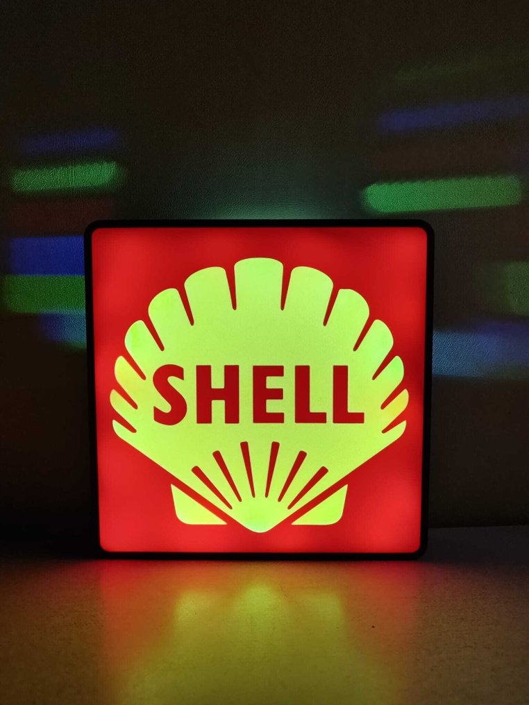 Lighted sign - Shell - Plastic - auction online Catawiki