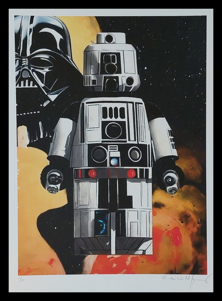 Emma Wildfang - Lego Triptychon Star wars "Icons as Still Life - Pop Art series " - auction ...