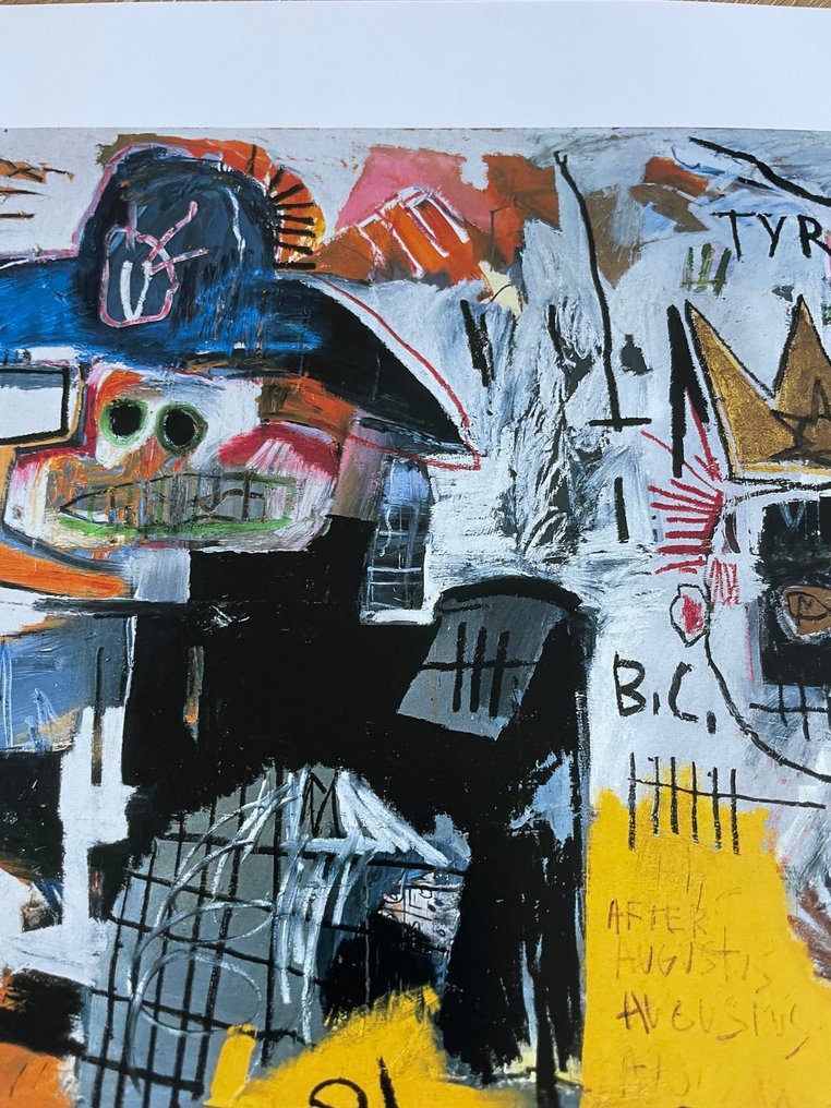 Jean-Michel Basquiat - after (1960-1988), Utitled (Tyrany), 1982, Copyright Estate of Jean ...