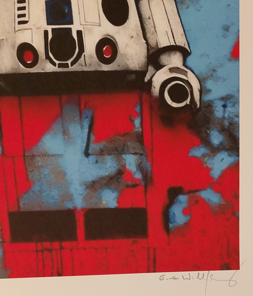 Emma Wildfang - Emma Wildfang - Star wars droid - „Icons as Still Life – Series BANKSY" - 2020 ...