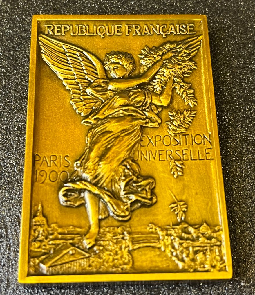 Paris - Olympic medal - 1900 bronze medal - 1900 - Médaille olympique ...