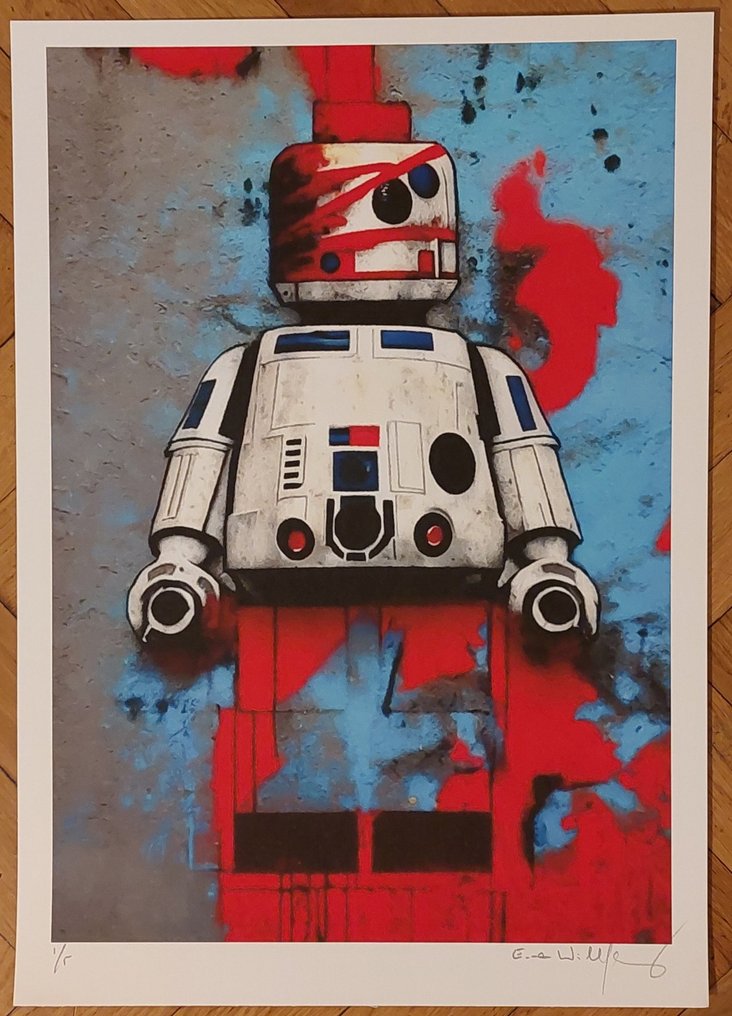 Emma Wildfang - Emma Wildfang - Star wars droid - „Icons as Still Life – Series BANKSY" - 2020 ...
