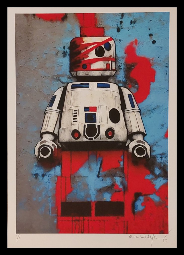 Emma Wildfang - Emma Wildfang - Star wars droid - „Icons as Still Life – Series BANKSY" - 2020 ...