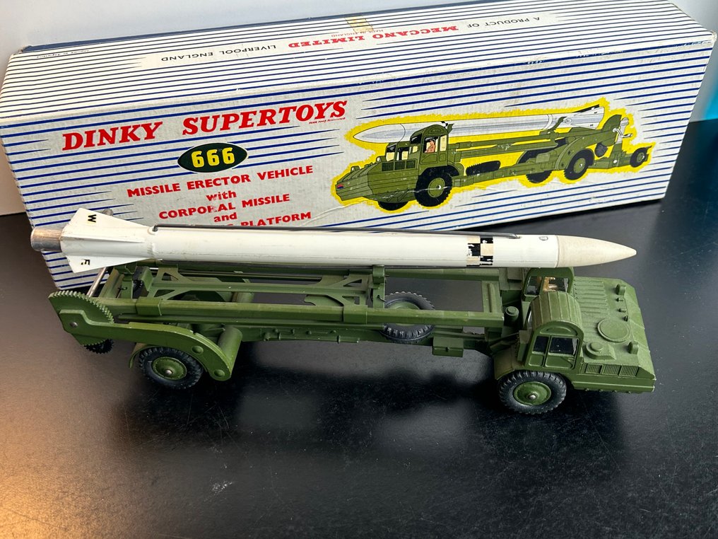 Dinky Toys - Model military vehicle - Dinky Toys 666 Missile Erector ...
