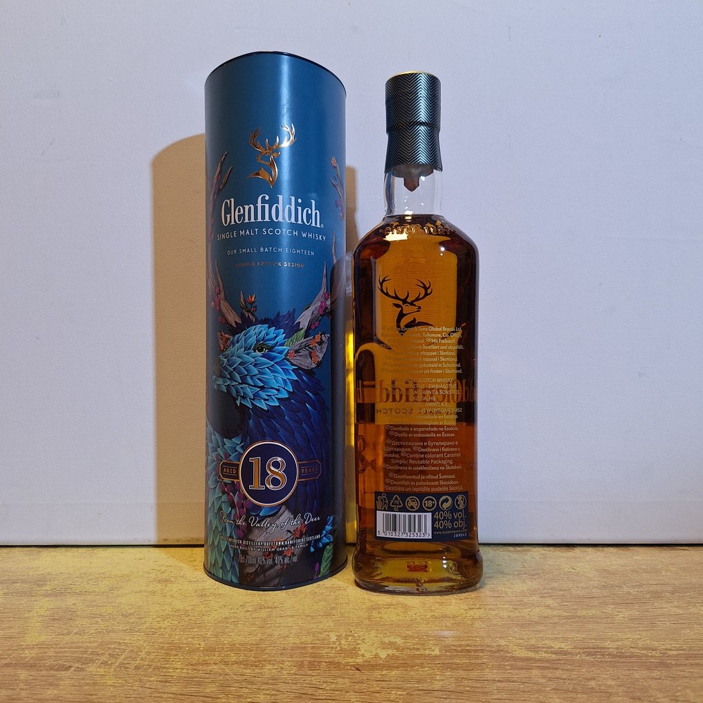 Glenfiddich 18 years old - Our Small Batch Eighteen - Original bottling ...