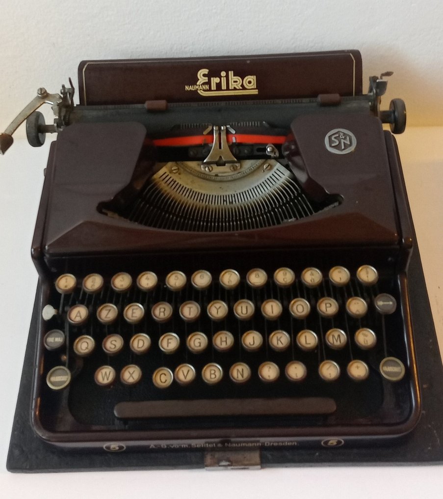 Seidel & Naumann Erika 5 - Typewriter - 1920-1930 - auction online Catawiki