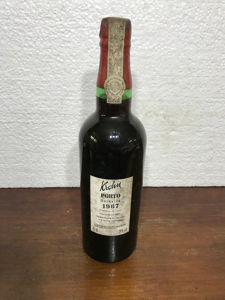 1967 Porto Krohn - Colheita Port - Bottled in 1991 - Douro, Porto - 1 ... 1967 Porto Krohn - Colheita Port - Bottled in 1991 - Douro, Porto - 1 ...