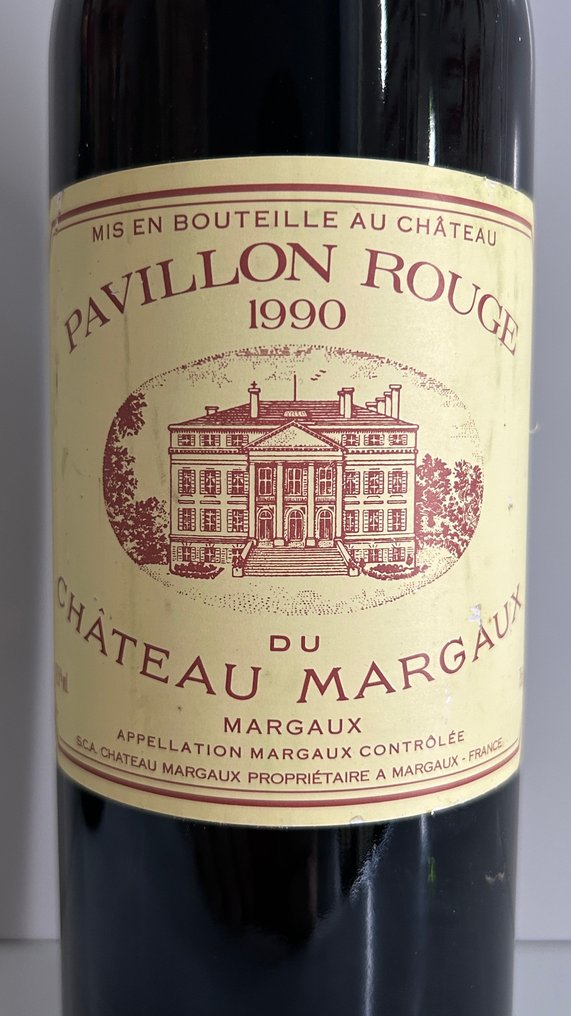1990 Pavillon Rouge du Château Margaux, 2nd wine Ch. Margaux - Bordeaux ...