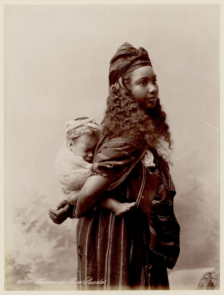 Jean Geiser, Algiers (attr. to) - (Algeria, Orient) Very Nice Portrait ...