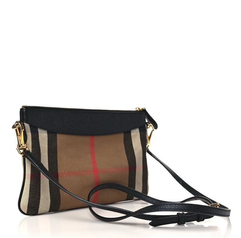 Burberry - House Check Derby Peyton - Crossbody bag - auction online Catawiki