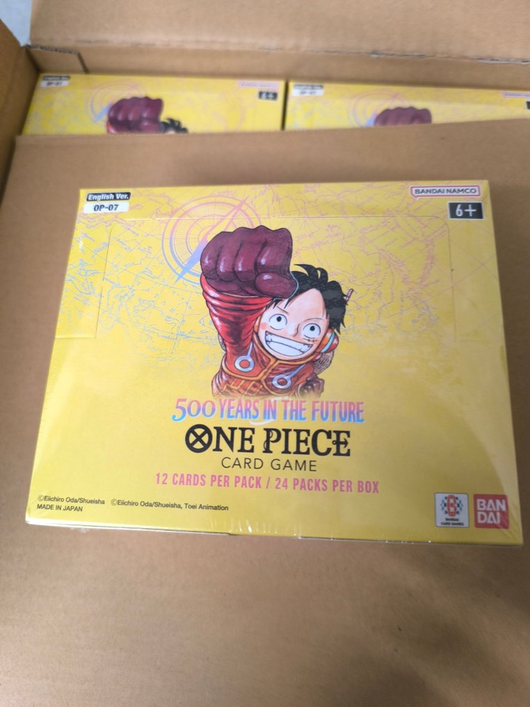 Bandai - 4 Booster box - One Piece - auction online Catawiki