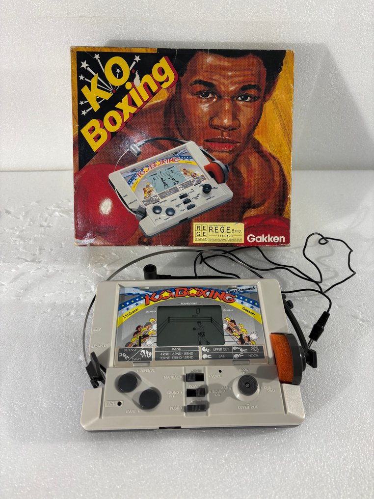 Gakken - Gakken K.O. Boxing with Box in Working Order - Video game - In original box - auction ...