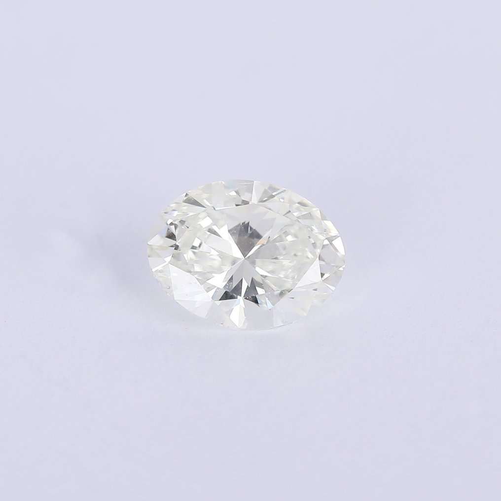 1 pcs Diamond (Natural) - 0.90 ct - Oval - M - VS1 - Gemological Institute of America (GIA) - M ...