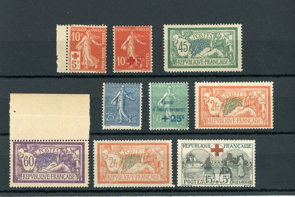 France - Selection of stamps - auction online Catawiki