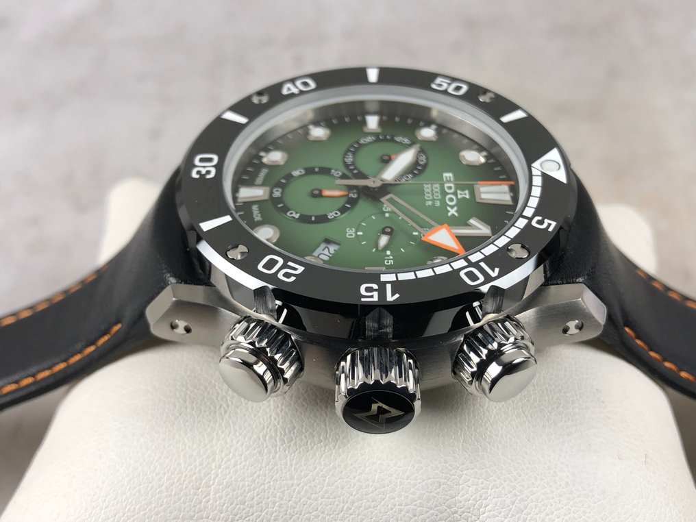 Edox - CO-1 Chronograph - 10242-TIN-VIN - Homme - - Catawiki