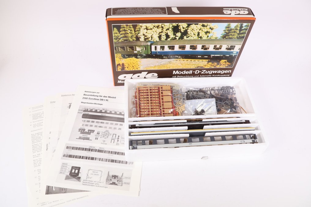 ADE H0 - B-13164-6 - Model train passenger carriage (1) - Construction ...