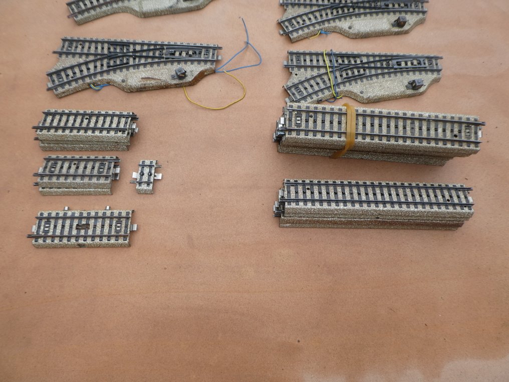 Märklin, Primex H0 - 51xx - Model train tracks (43) - M-track, straight ...