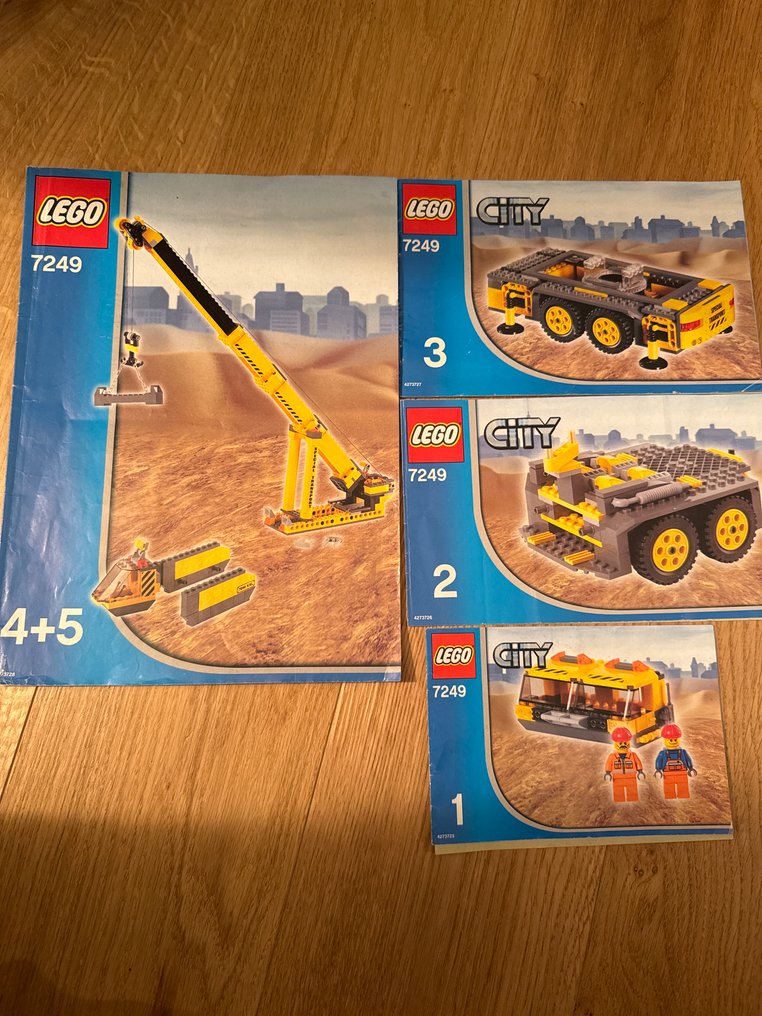 LEGO - 7249 - Gru 7249 completa di accessori e omini - Denmark ...
