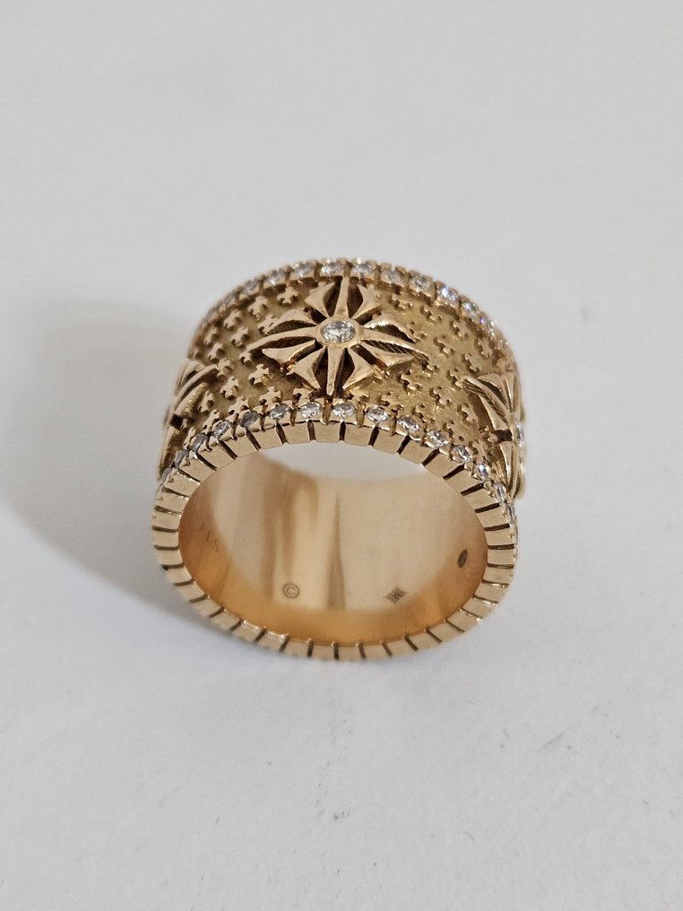 Other brand - Ring - Shamballa Jewels SOS Alliance Ring - 18 kt. Yellow ...