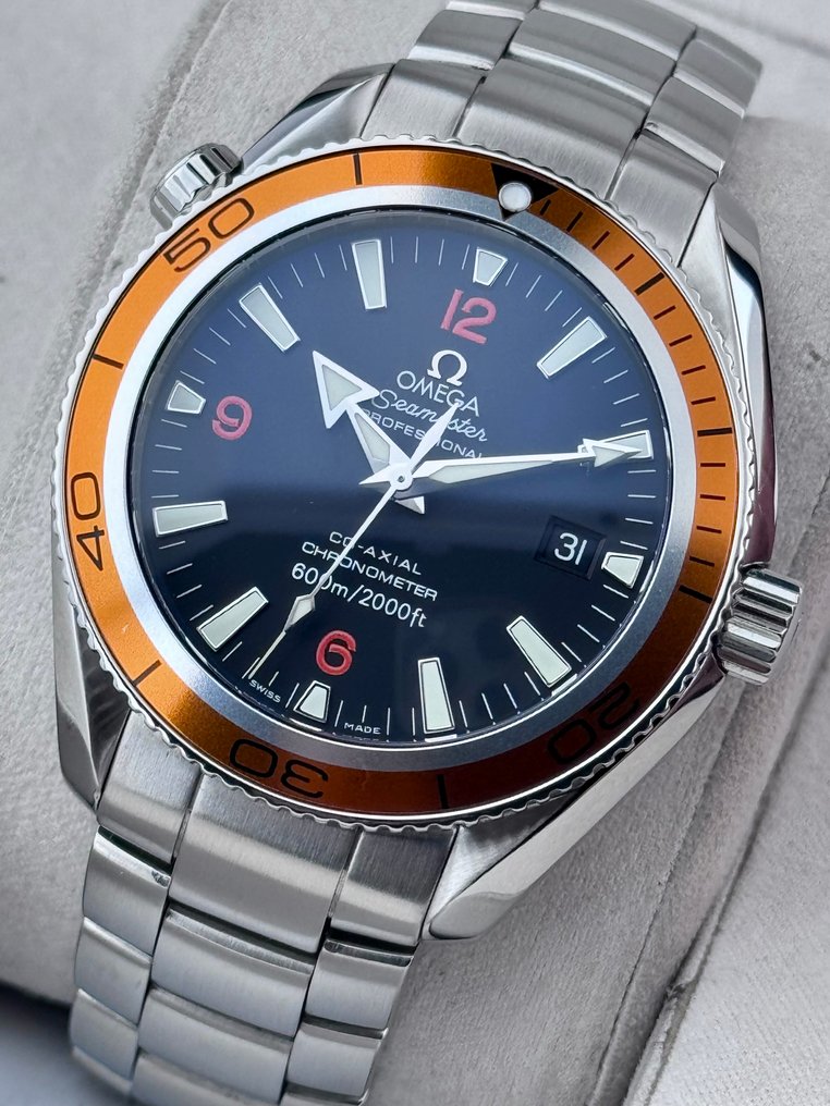 Omega - Seamaster Planet Ocean Co-Axial Automatic 600M. Diver's Orange ...