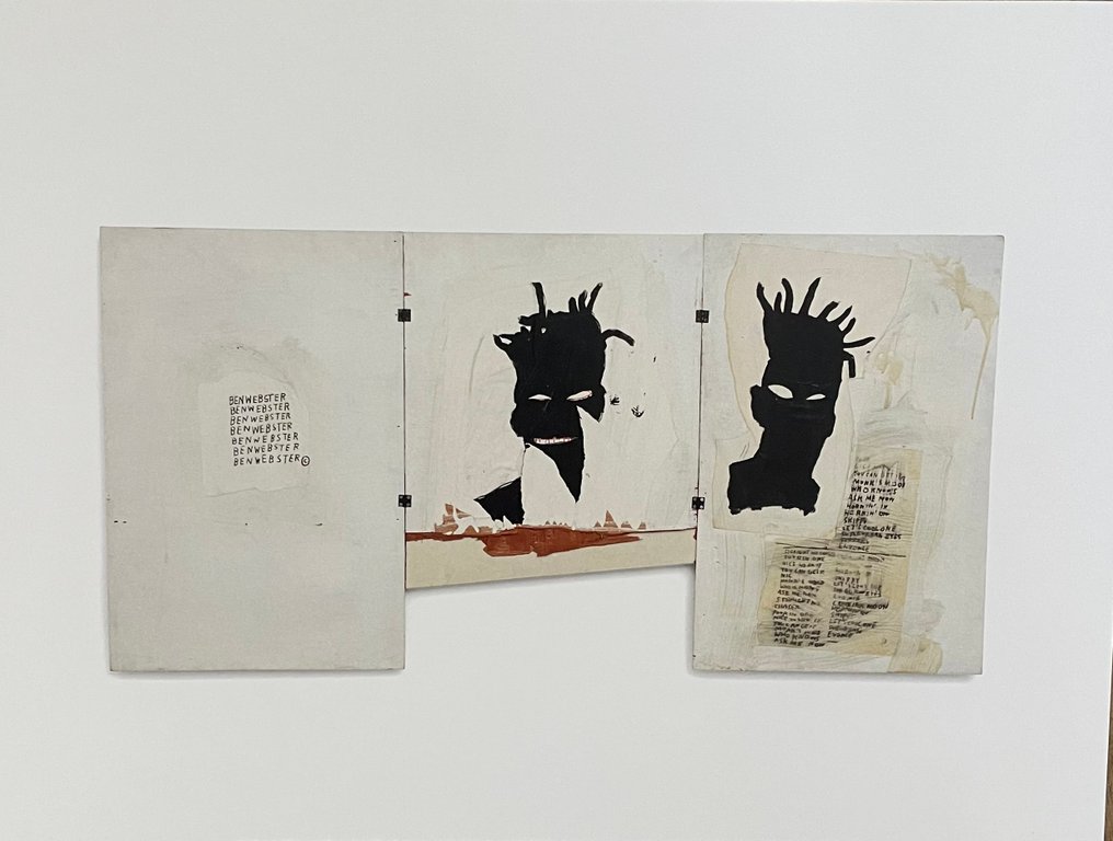 Jean-Michel Basquiat - after (1960-1988), Self Portrait,1981, Copyright Estate of Jean Michel ...