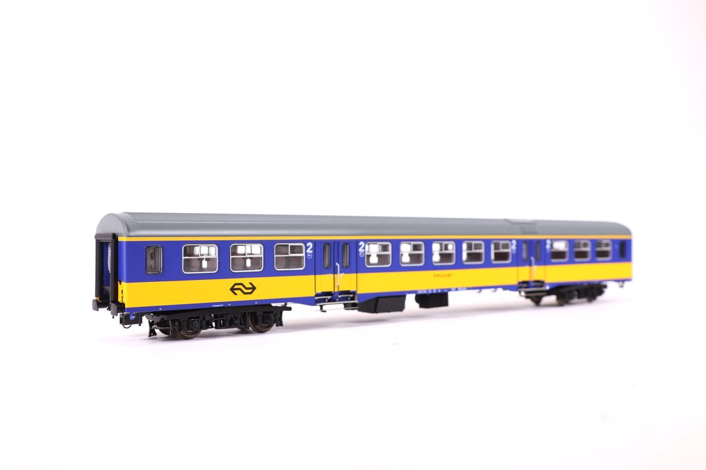 LS Models H0 - 44131-3 - Model train passenger carriage (1) - Plan W carriage '467-1' - NS ...
