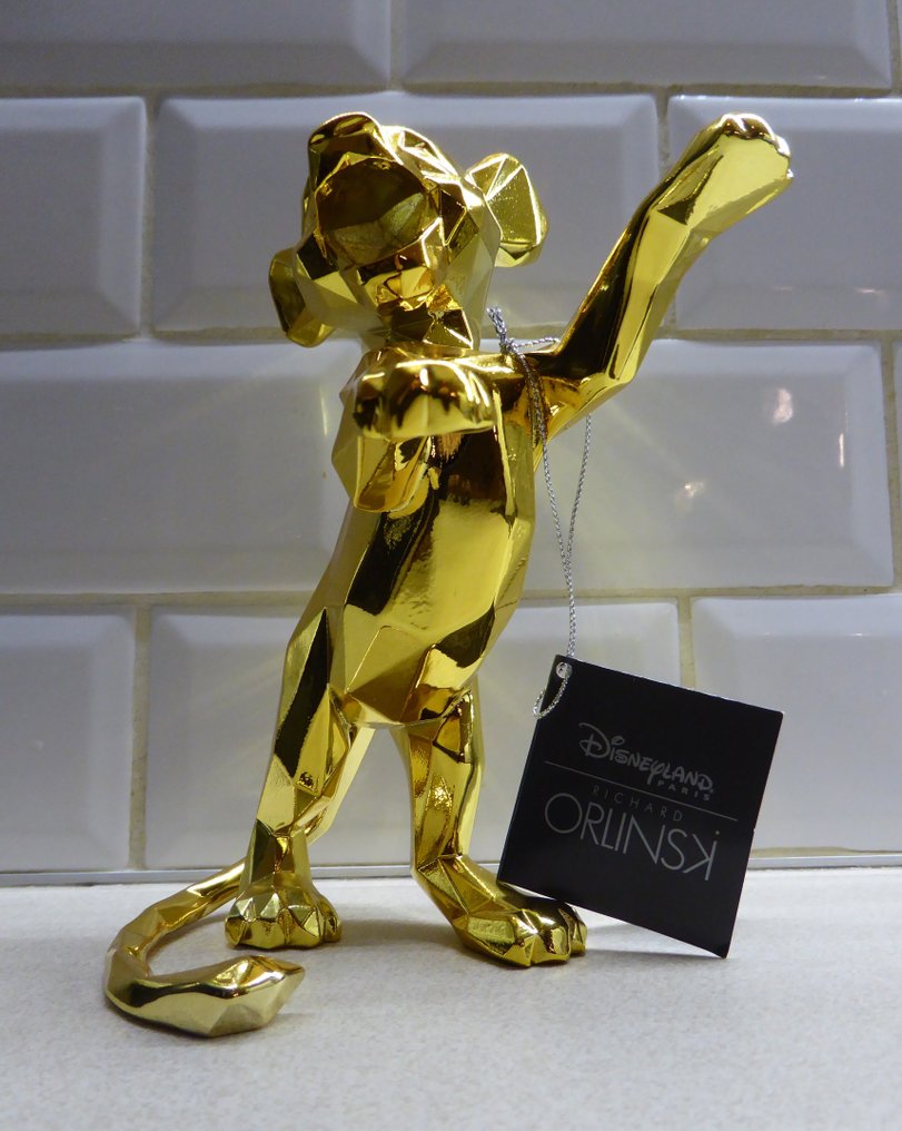 Richard Orlinski (1966) - Disney - Le roi lion - Simba (Gold Edition ...