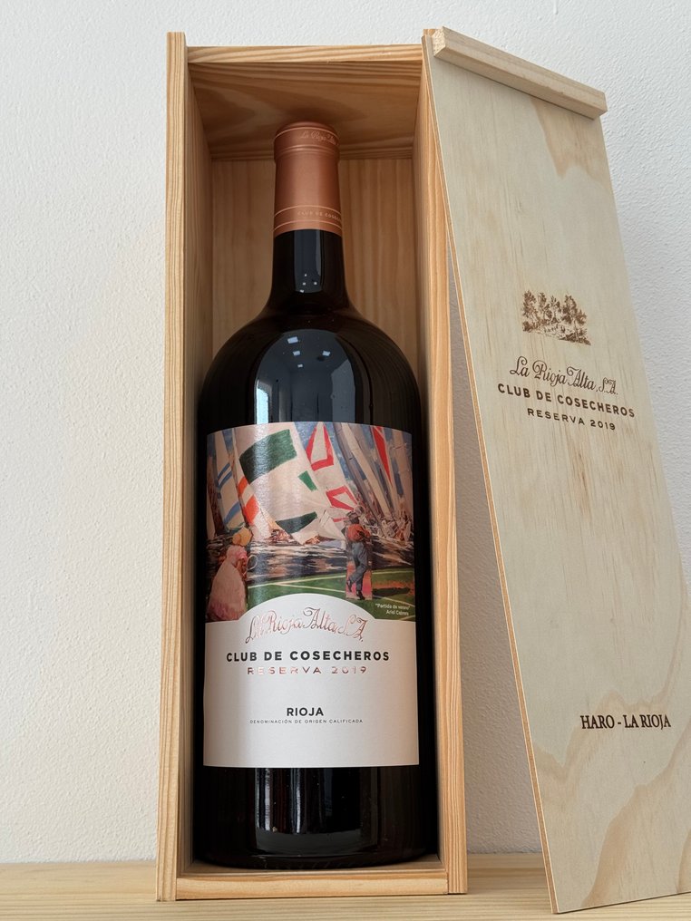 2019 La Rioja Alta S.A. 'Club de Cosecheros' - Rioja Reserva - 1 Double ...